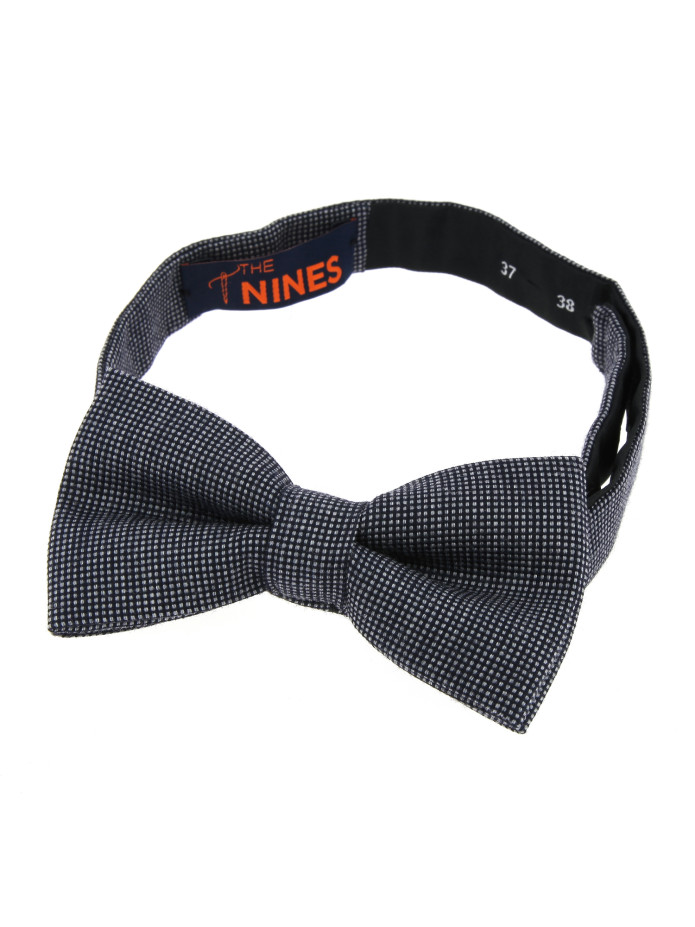 Plain Black Bow Tie